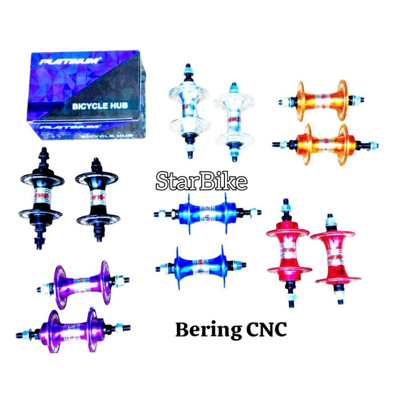 Jual Hub FreeHub Bearing CNC Sepeda Bmx 36 Hole Platinum OXO | Shopee ...