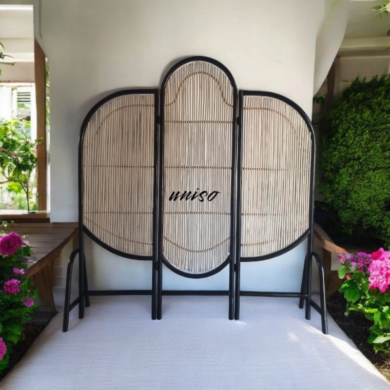 Jual TIARA Partisi Rattan Divider / Sekat Rotan/ Sekat Ruangan/ Sketsel ...