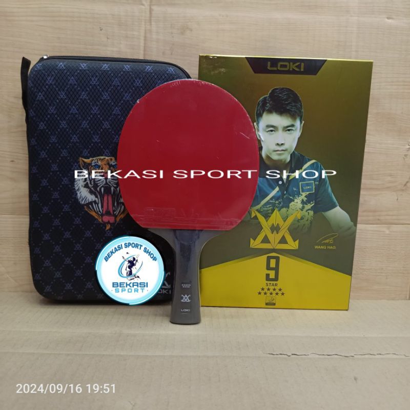 Jual BET/BED PINGPONG TENIS MEJA LOKi STAR 9 CARBON ORIGINAL | Shopee Indonesia