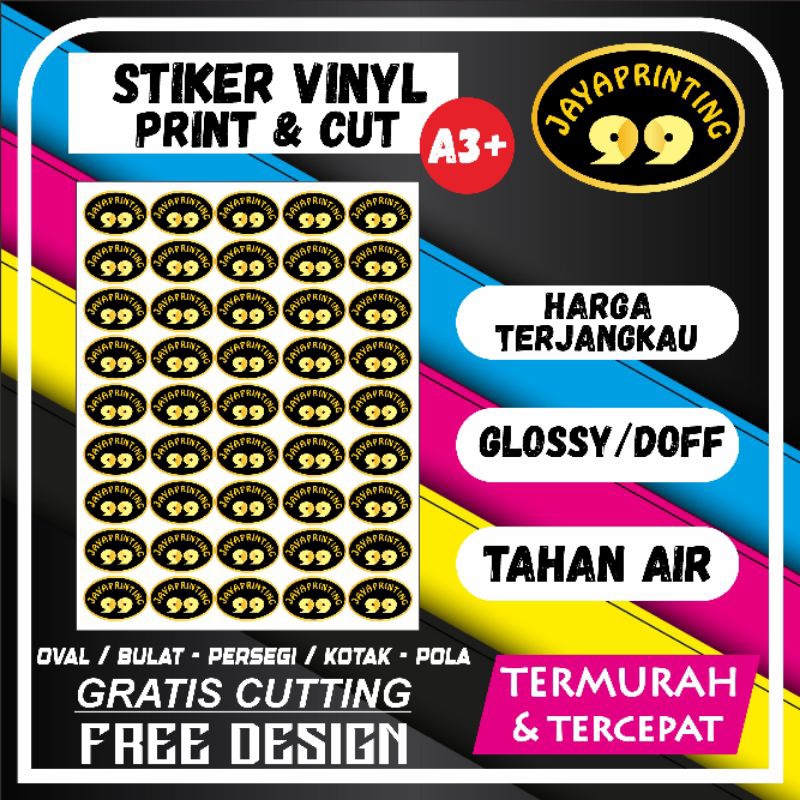 Jual Cetak Stiker Vinyl | Shopee Indonesia