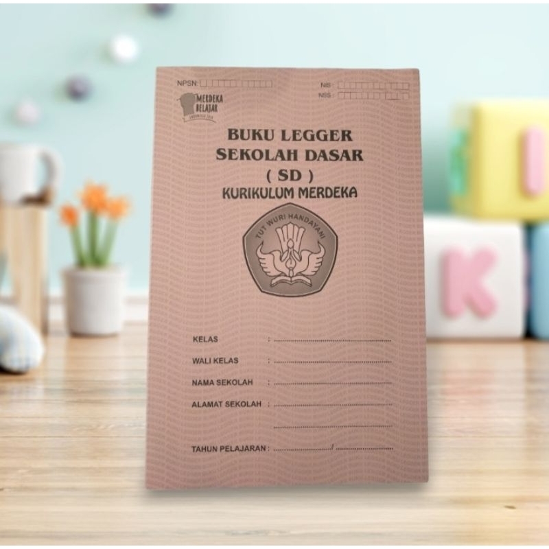 Jual buku LEGGER sekolah dasar/SD kurikulum merdeka edisi terbaru ...