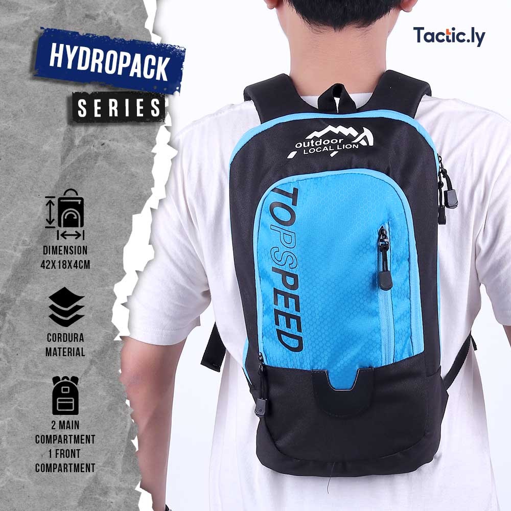 Jual ARGALOKA Tas Ransel Pria Kecil Hydropack Tas Punggung Cowok Top Speed Tas Olahraga Sepeda ...