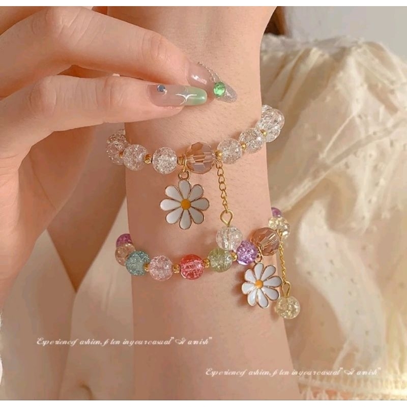 Jual Gelang Manik Bunga Daisy | Shopee Indonesia