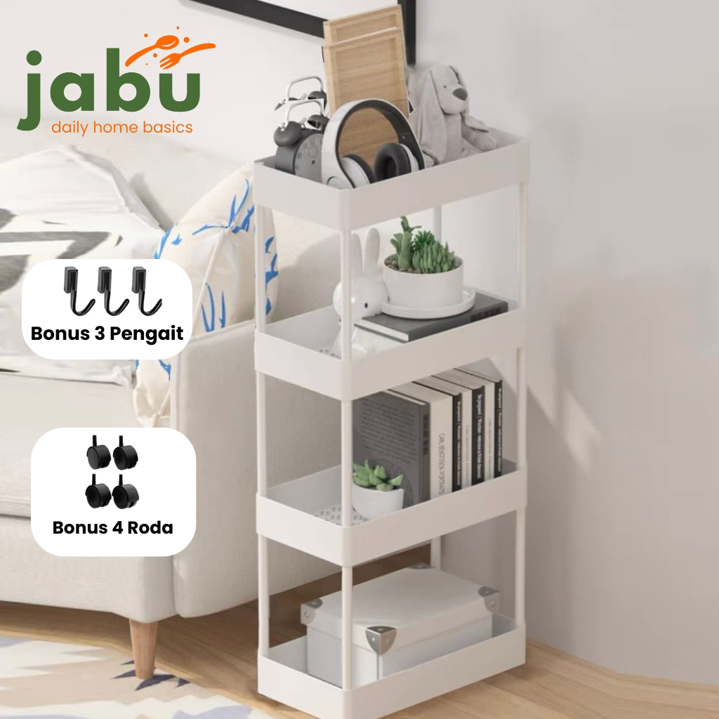 Jual 【JABU】Rak Susun 4 Tingkat Rak Susun Serbaguna 4 Tingkat Rak Dapur ...