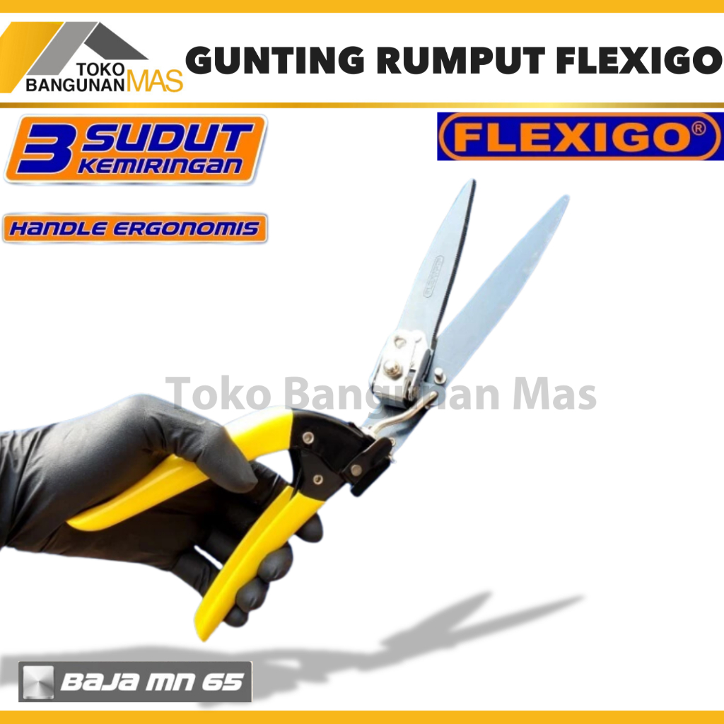 Jual Gunting Rumput FLEXIGO 3 POSISI Gunting Rumput Jepang Flexigo 3 ...