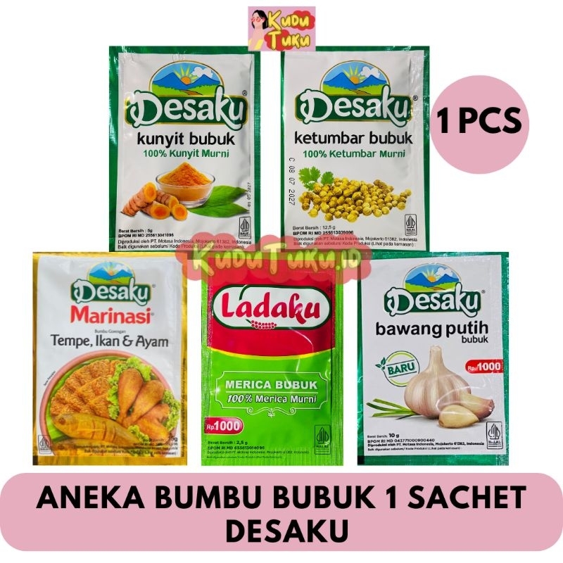 Jual 1 PCS - DESAKU- MARINASI LADAKU KUNYIT KETUMBAR BAWANG PUTIH CABE ...