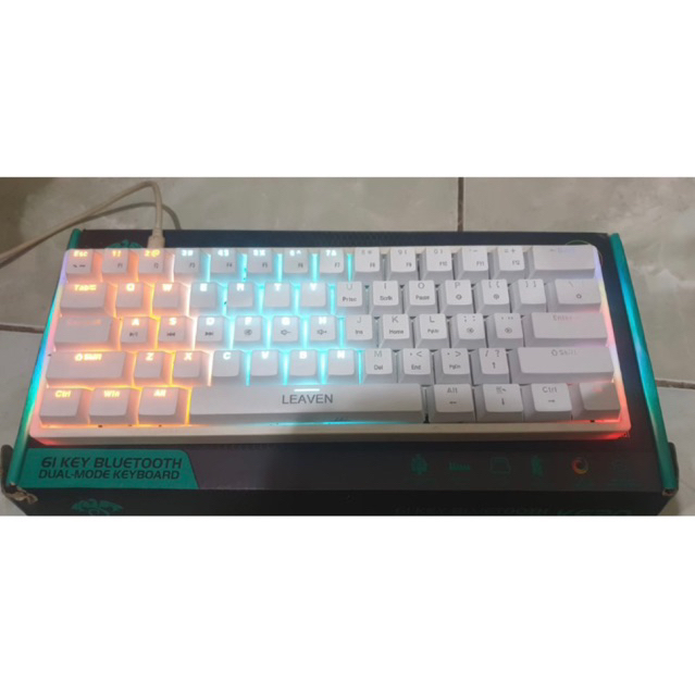 Jual Keyboard Leaven Mechanical TKL RGB Second/Preloved | Shopee Indonesia