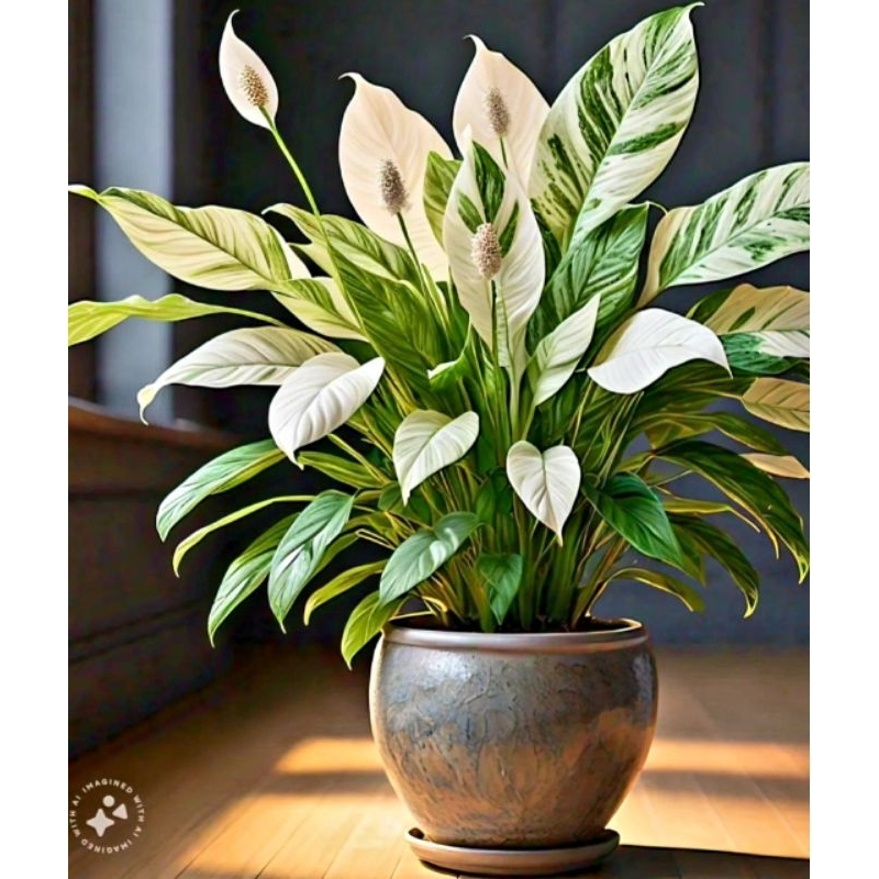 Jual Tanaman Hias peace lyli / Tanaman Penyerap Racun/ Syngonium murah ...