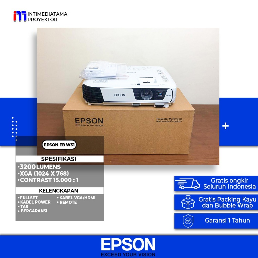 Jual Proyektor Epson EB X350 3600 Lumens | Shopee Indonesia