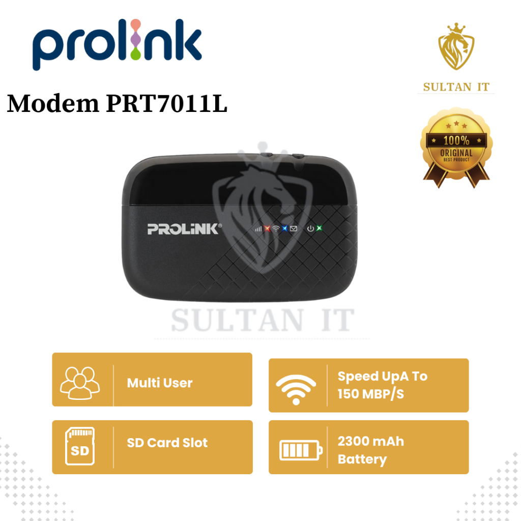 Jual Modem MIFI / WIFI 4G Prolink PRT7011L / Prolink DL 7202 | Shopee ...