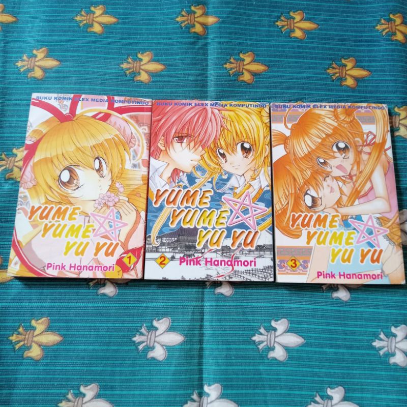 Jual KOMIK REMAJA YUME YUME YUYU PINK HANAMORI VOLUME 1-3 BORONGAN | Shopee Indonesia