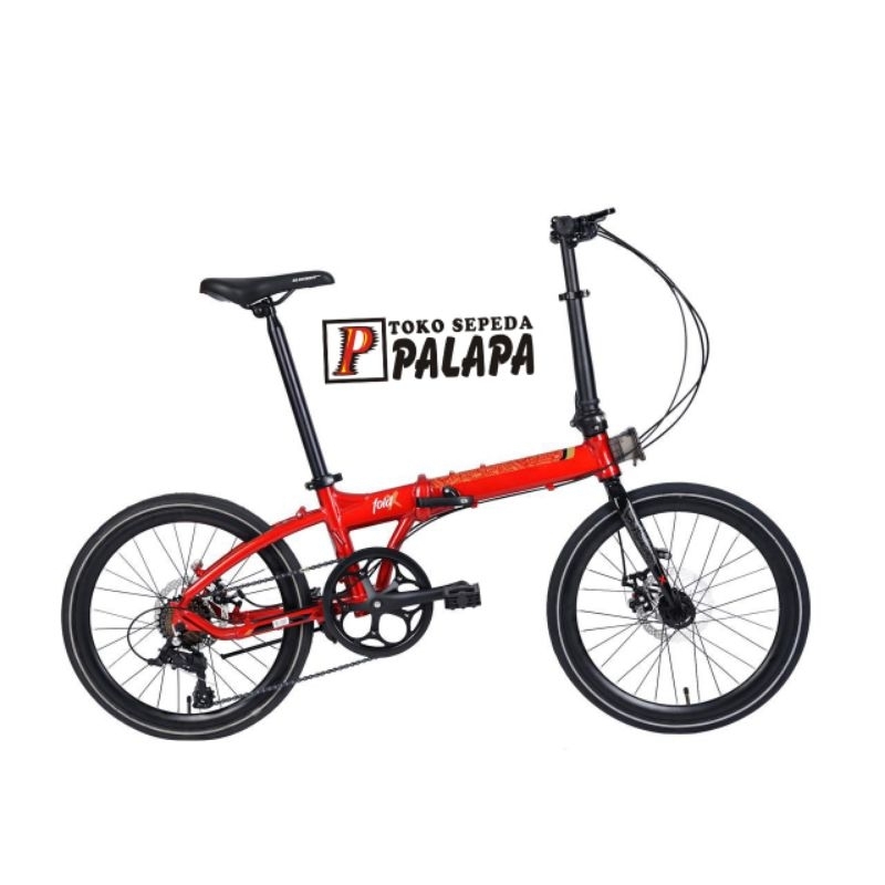 Jual SEPEDA LIPAT 20 FOLDX X9 8 Speed ELEMENT FOLDING BIKE | Shopee ...