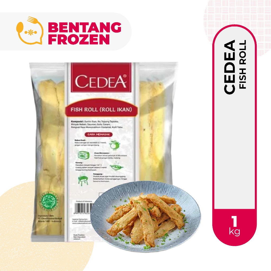 Jual Cedea Fish Roll 1Kg / Cedea Fishroll Original | Shopee Indonesia