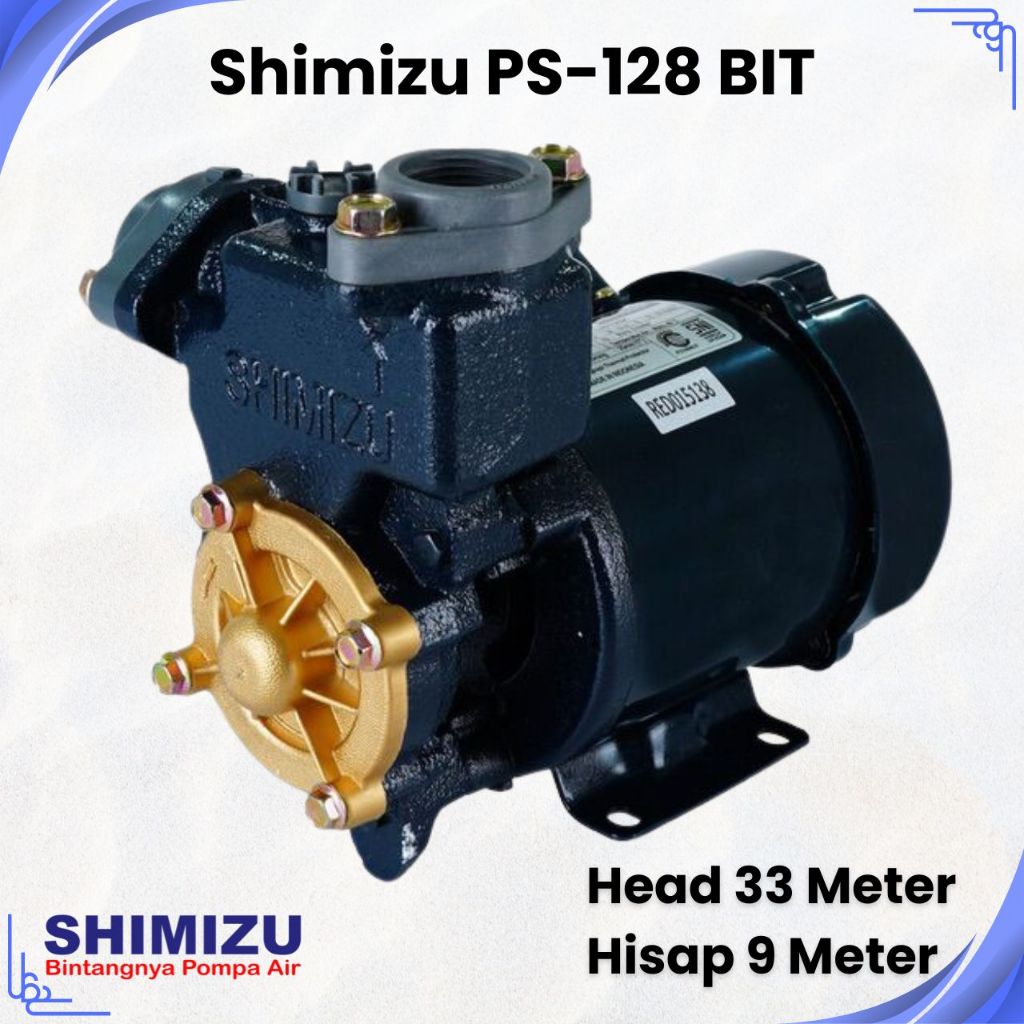 Jual Pompa Air Shimizu Mesin Pompa Sumur PS -128 BIT Shimizu Pompa Air ...