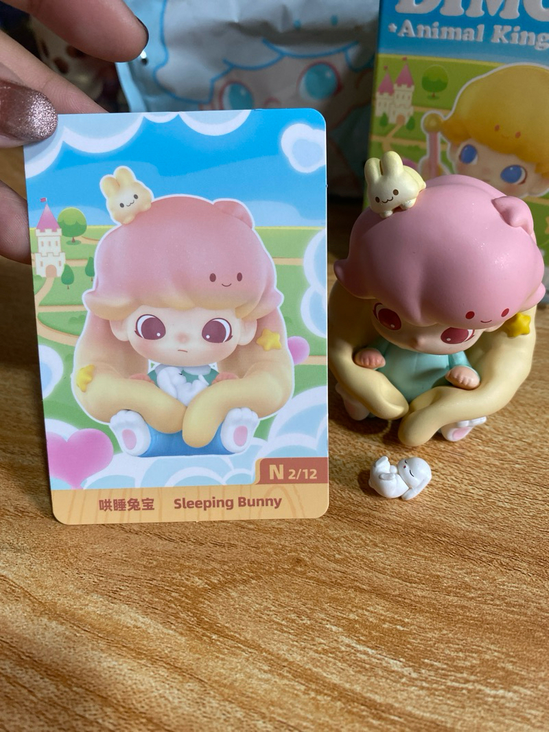 Jual POP MART DIMOO ANIMAL KINGDOM - SLEEPING BUNNY | Shopee Indonesia