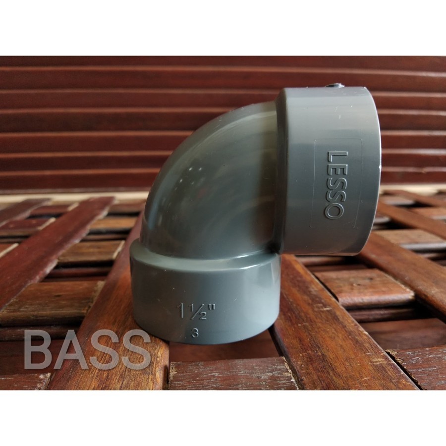 Jual Elbow PVC LESSO D 90 1 1/2 inch Knee Keni Fitting Sambungan Pipa | Shopee Indonesia