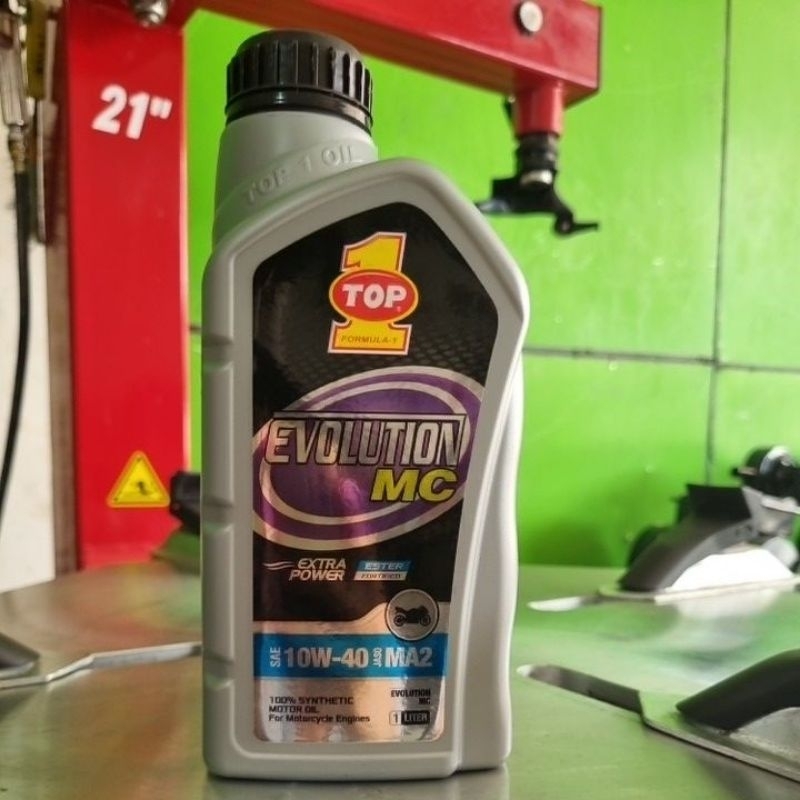 Jual OLI TOP 1 EVOLUTION MC 10W 40 1L EXTRA POWER | Shopee Indonesia