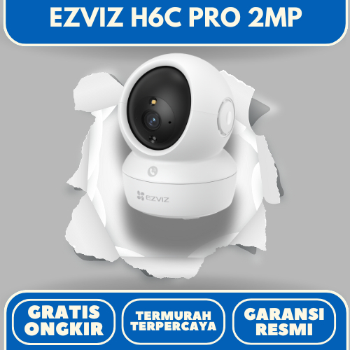 Jual Ezviz H6c Pro 2MP Pan & Tilt Smart Home Camera - H6c Pro | Shopee ...
