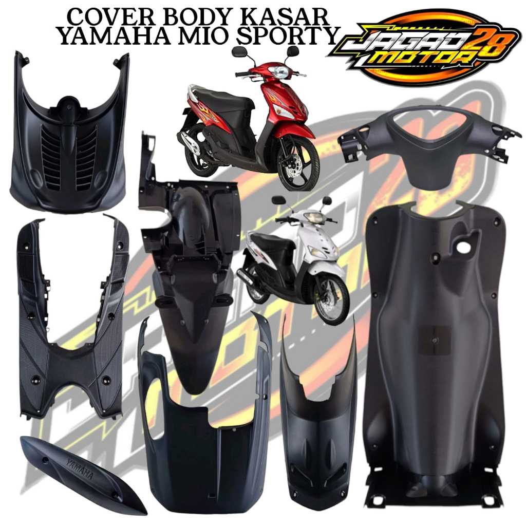 Jual Cover Dek Dasbor Bodi Body Kasar Full Fullset Yamaha Mio Sporty ...