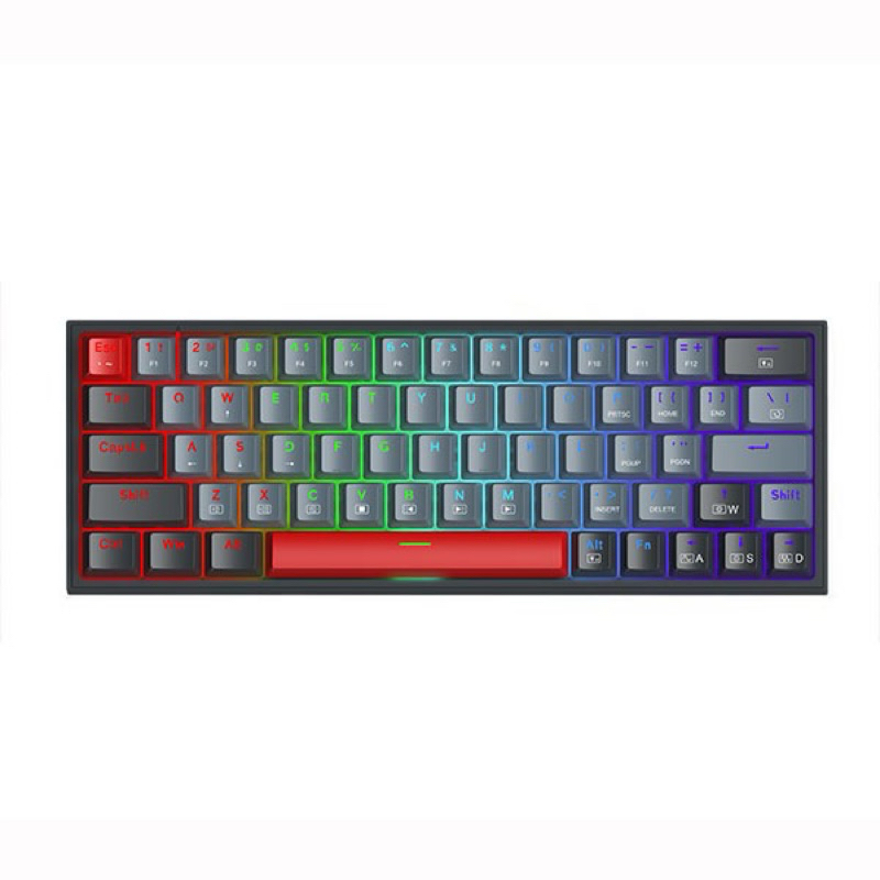 Jual GAMEN Titan V Keyboard Gaming Mechanical 60% Layout Pluggable RGB ...