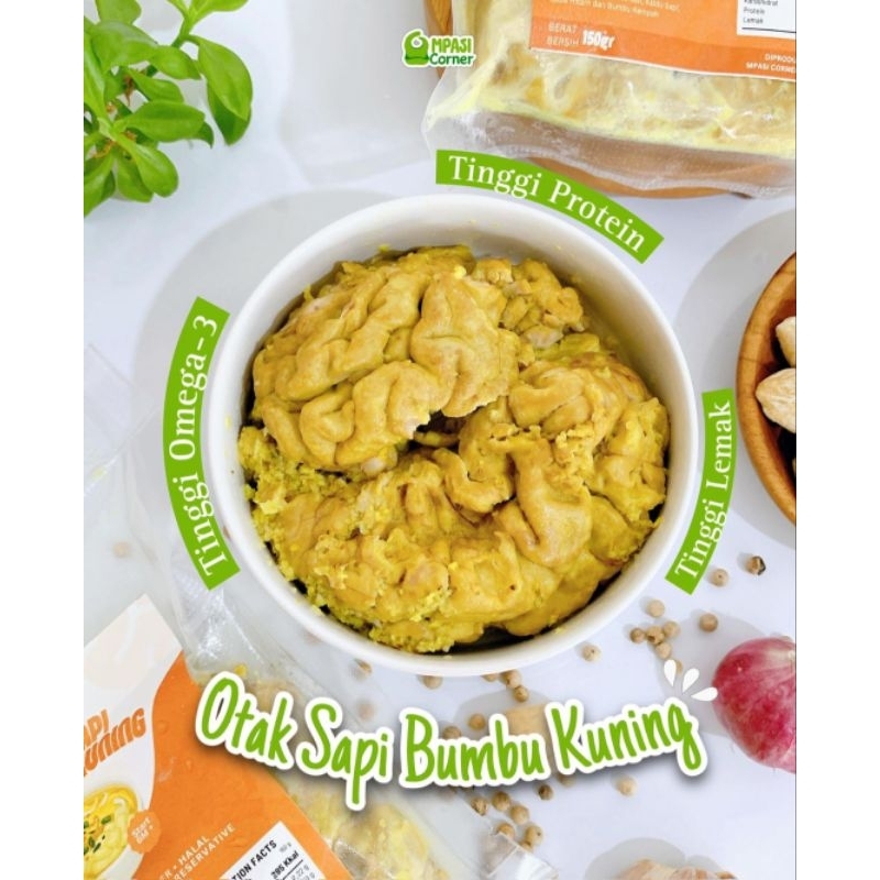 Jual Otak Sapi Bumbu Kuning Ungkep - MPASI Corner | Shopee Indonesia