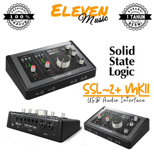 Jual Solid State Logic SSL 2+ MKII 2 x 4 USB-C Audio Interface SSL 2 Plus MK2 | Shopee Indonesia