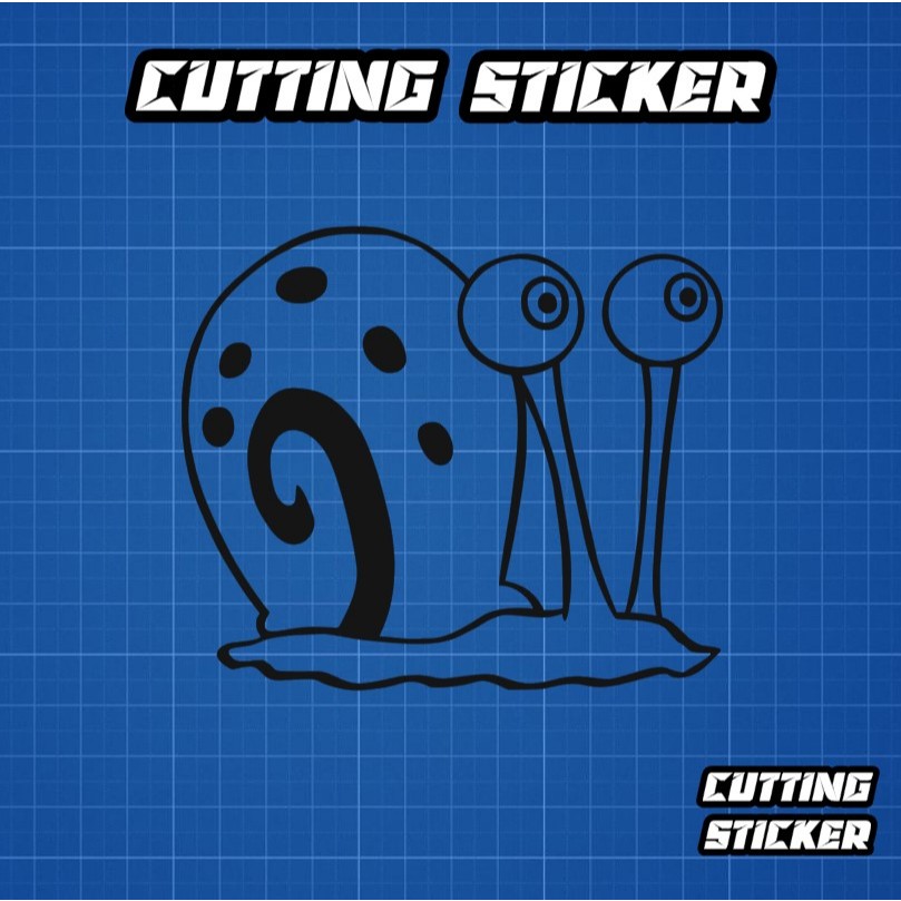 Jual Stiker GARRY SpongeBob SquarePants | Shopee Indonesia