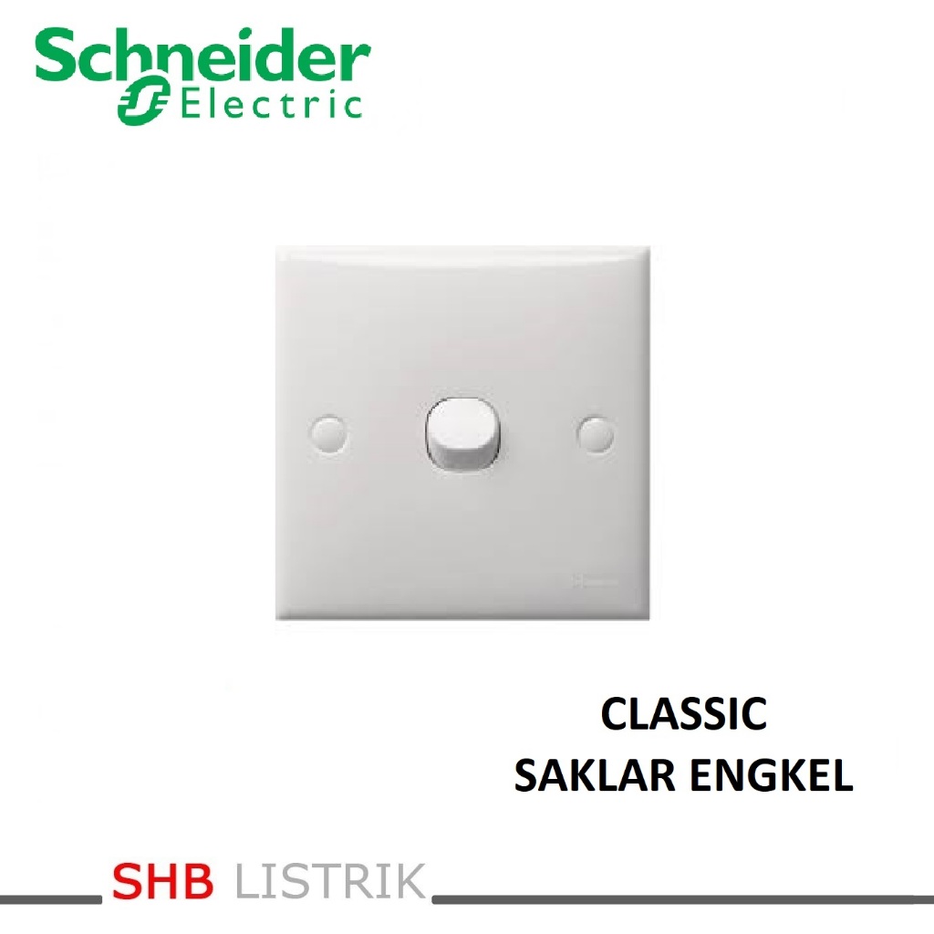Jual SCHNEIDER SAKLAR ENGKEL TUNGGAL S-CLASSIC/ CLIPSAL E30 | Shopee ...