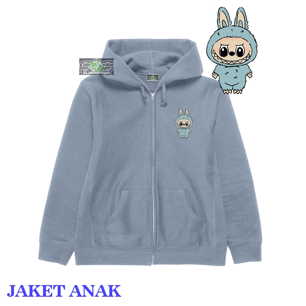 Jual Jaket Anak Perempuan LABUBU 1 DENIM Usia 3 4 5 6 7 8 9 10 11 12 ...
