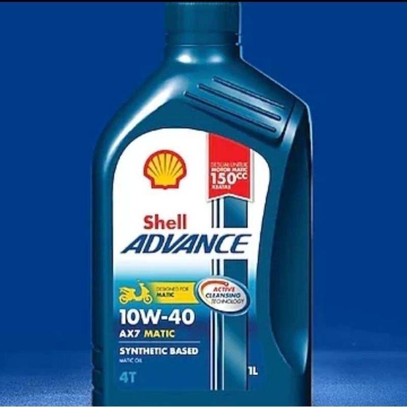 Jual Shell Advance 4T AX7 Scooter 10W-40 1L | Shopee Indonesia
