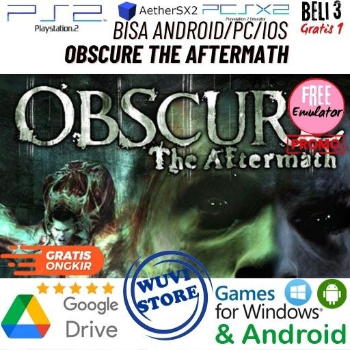 Jual PS 2 Obscure The Aftermath | Bisa di PC / Android / IOS Plus ...