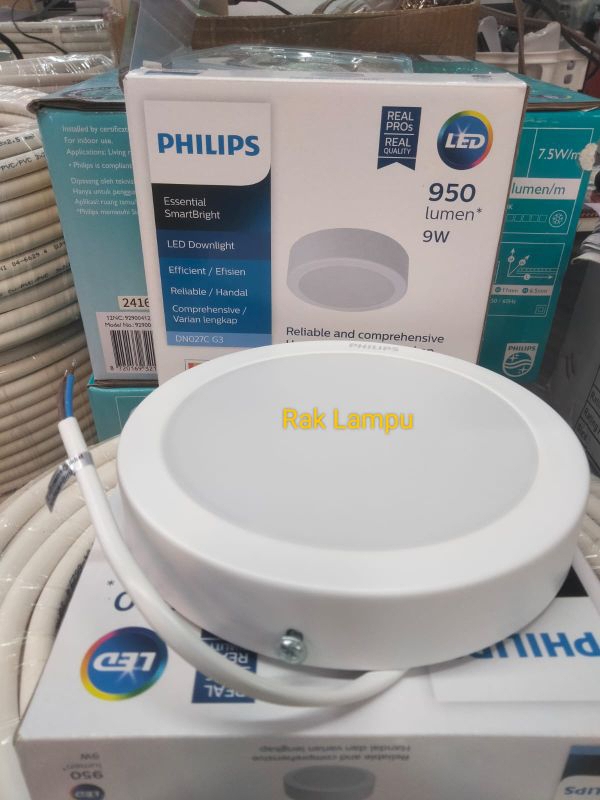Jual Lampu Dwonlight LED Outbow DN027C 9Watt Philips | Shopee Indonesia