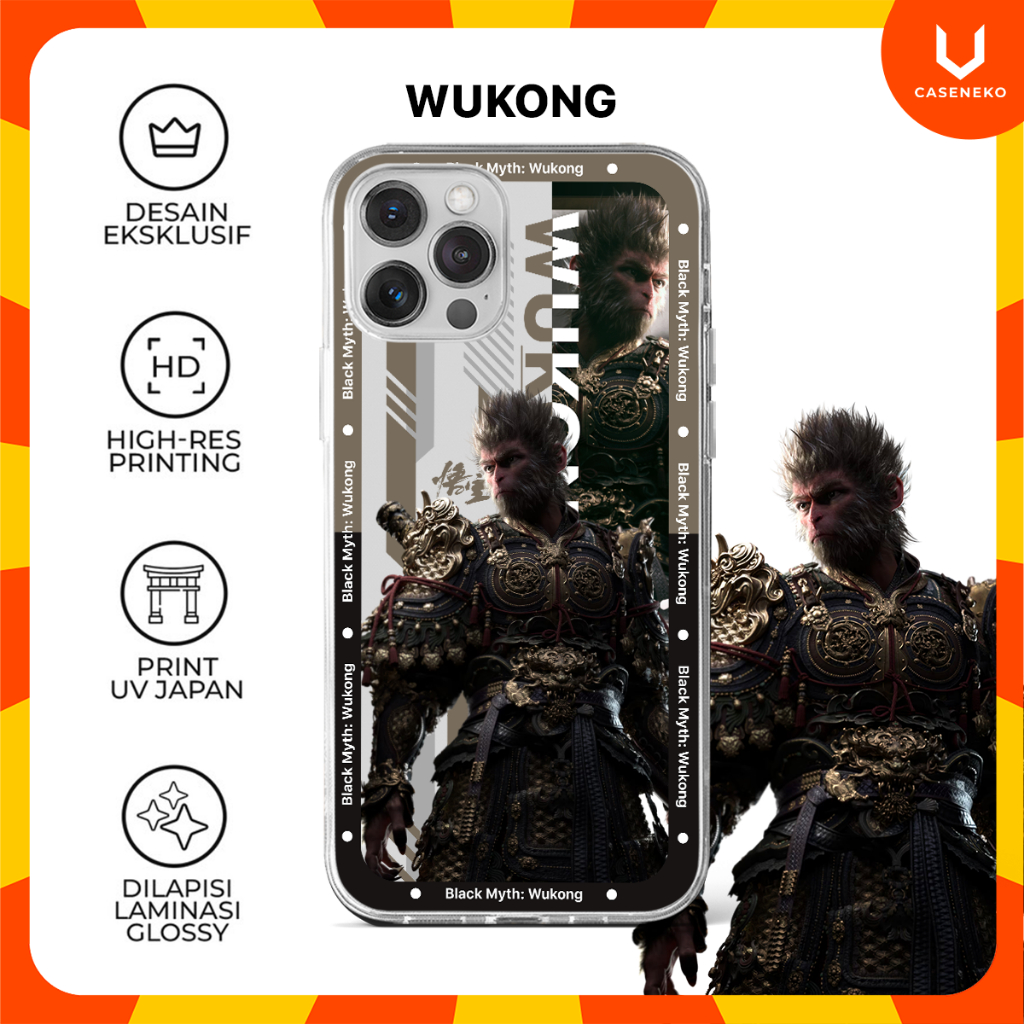 Jual Custom Case Wukong Black Myth: Wukong Game Casing HP 1 | Shopee ...