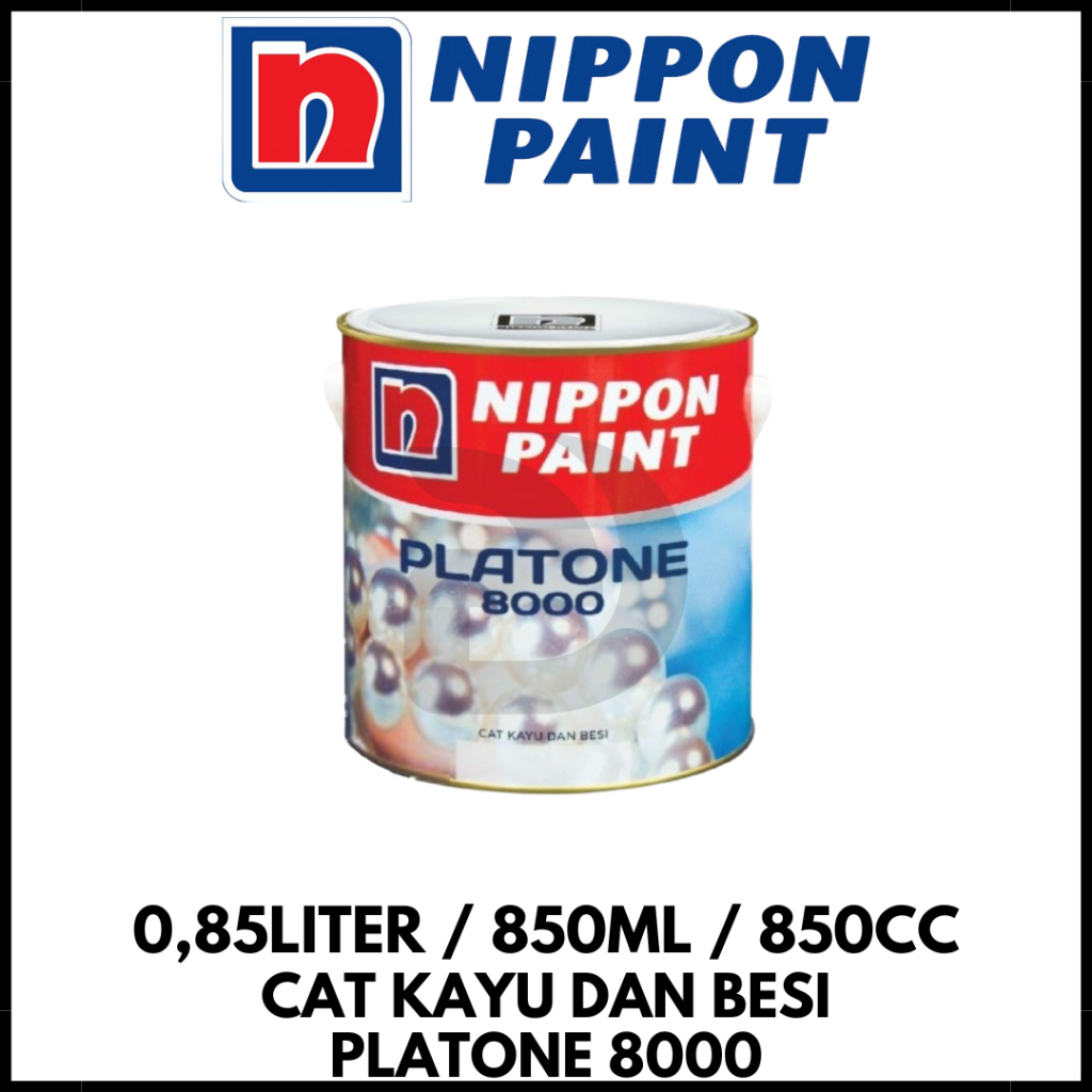 Jual Cat Kayu dan Besi Platone 8000 Kaleng Kemasan 0,85 Liter / Nippon ...