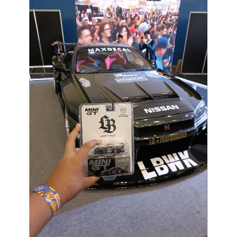 Jual MINI GT ER34 LBWK X IMX 2024 SIGN | Shopee Indonesia