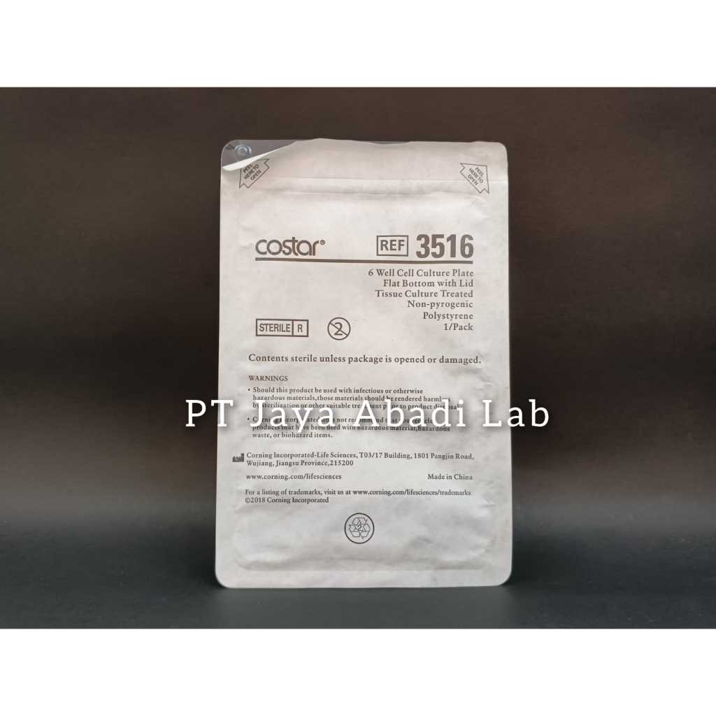 Jual Corning costar 6 12 24 48 96 well plate wellplate culture flat ...