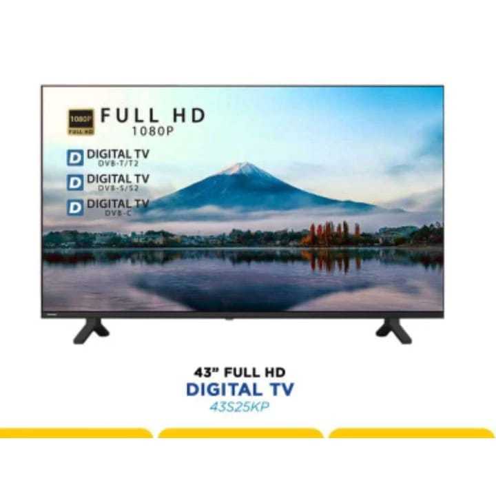 Jual Toshiba TV 43" FHD Digital TV - Dolby Audio Regza Game Mode HDMI ...