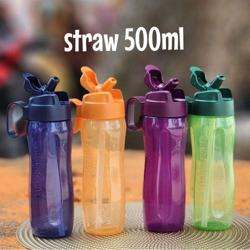 Jual eco straw 500ml bottle original tupperware malaysia | Shopee Indonesia