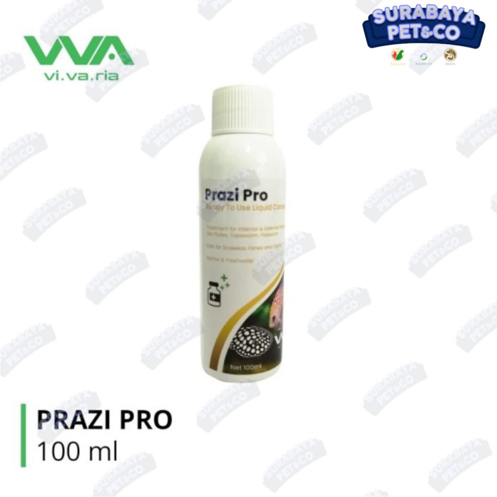 Jual Vivaria Prazi Pro Liquid Praziquantel 100ml Obat Ikan | Shopee ...