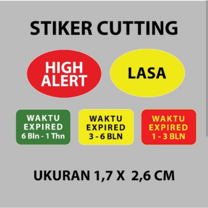 Jual Stiker LASA High' Alert ( bisa Costom Size) | Shopee Indonesia