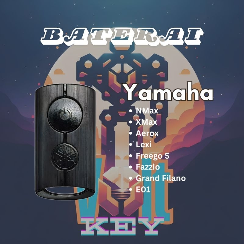 Jual Baterai Remote Yamaha XMAX Original Panasonic | Shopee Indonesia