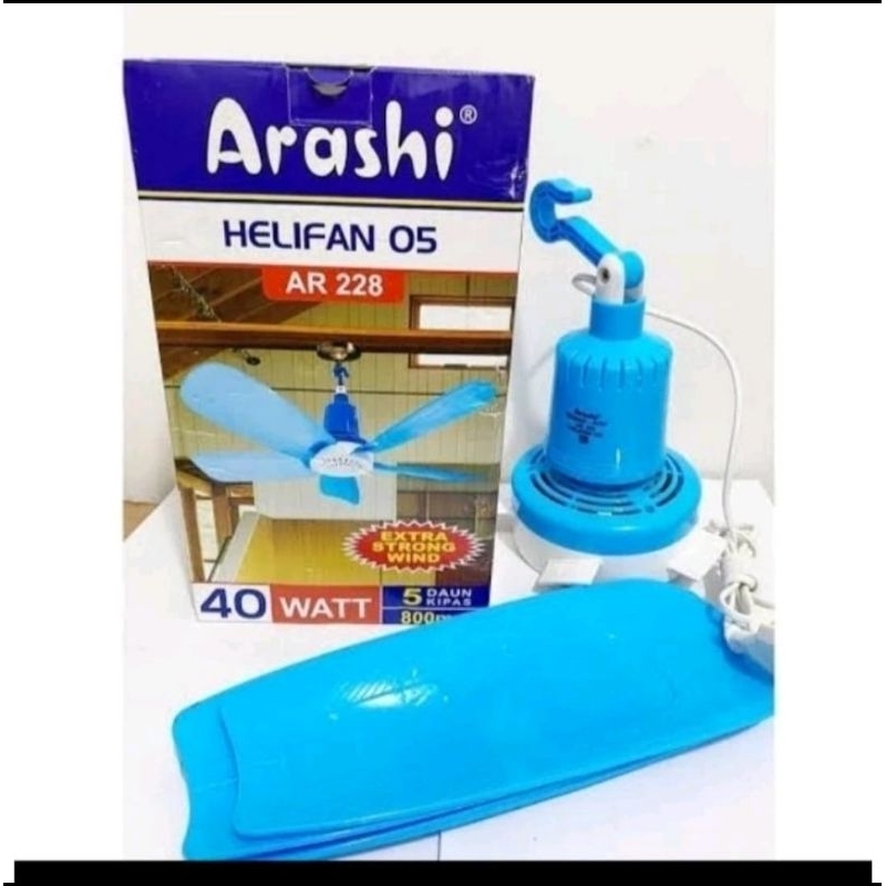 Jual kipas angin gantung arashi 40 watt / helifan arashi 40 watt ...