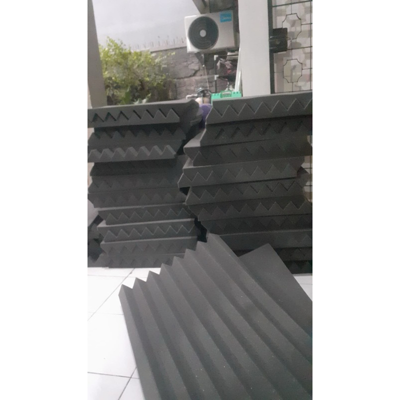 Jual BUSA PEREDAM SUARA RUANGAN MODEL ZIGZAG 50X50X6cm SUPER TEBAL ...