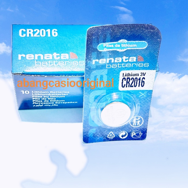 Jual Baterai Renata CR2016 RENATA 2016 RENATA 2025 RENATA CR2016 RENATA 2032 RENATA CR2032 ...