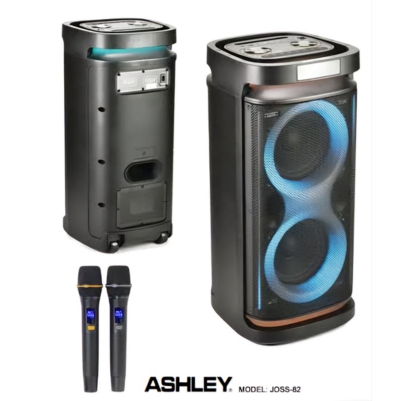 Jual Speaker Ashley Joss 82 Portable Bluetooth Party Speaker 300watt ...