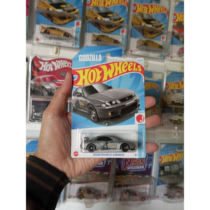 Jual Hot Wheels Nissan R33 Godzilla Grey | Shopee Indonesia