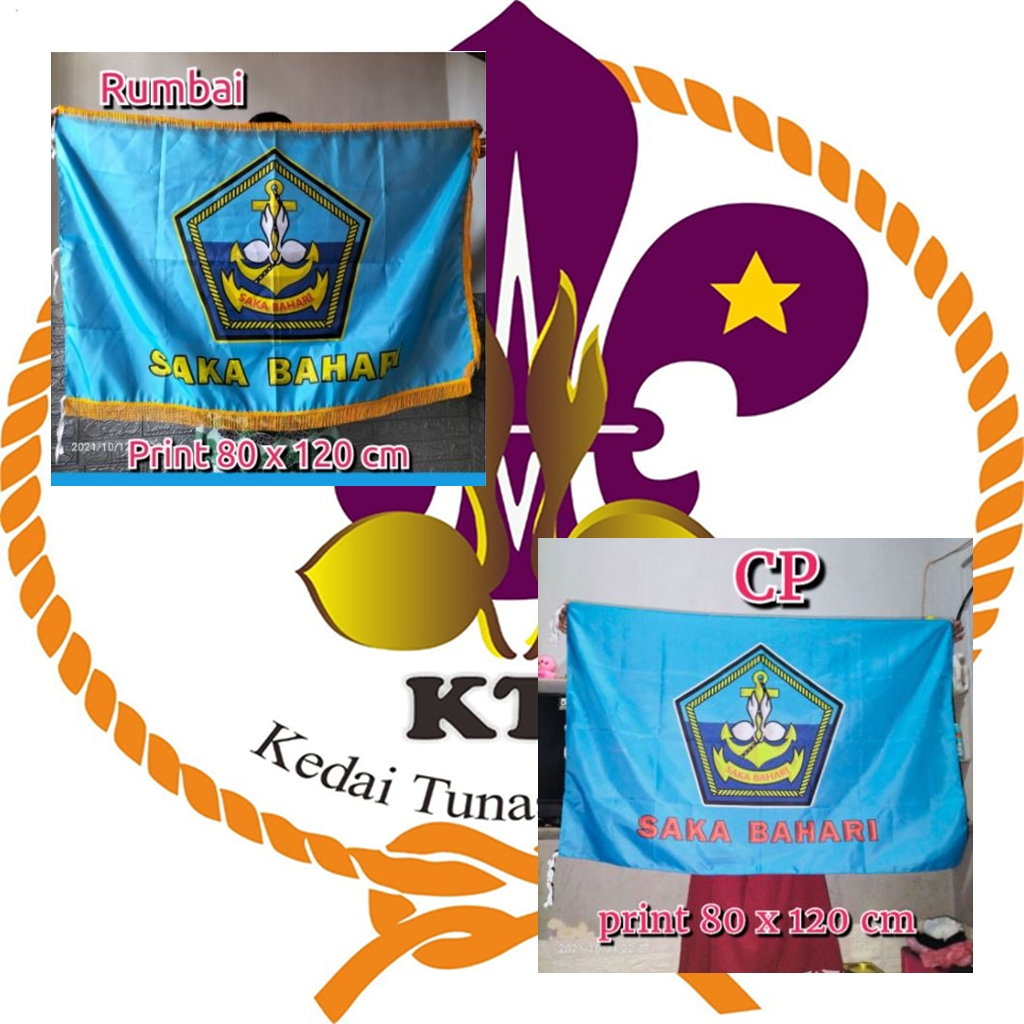 Jual Bendera Saka Bahari Satuan Karya Pramuka Bahari | Shopee Indonesia