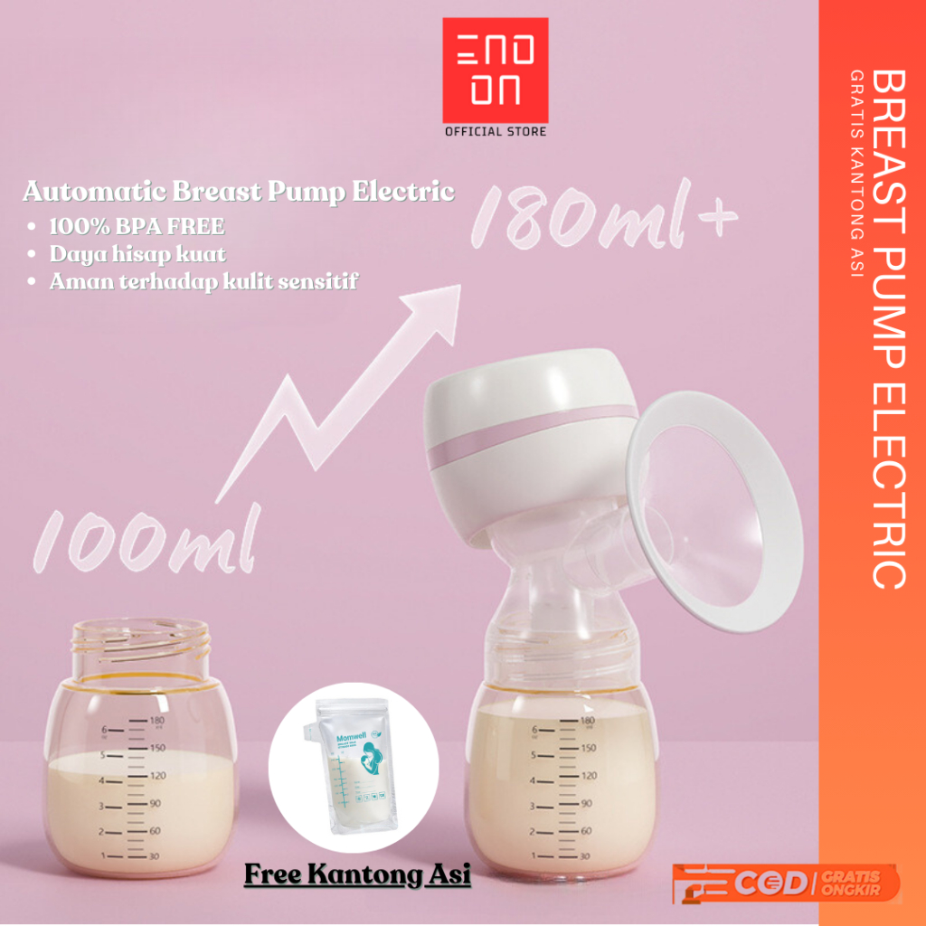 Jual Breast Pump Handfree Alat Pumping Asi Portable Electric Tanpa ...