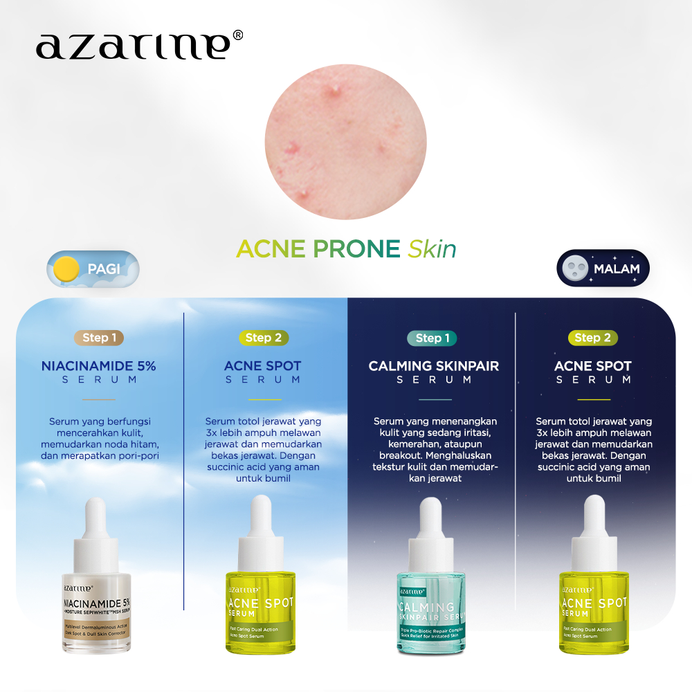 Jual Azarine Acne Spot Serum Obat Totol Jerawat 20ml | Shopee Indonesia