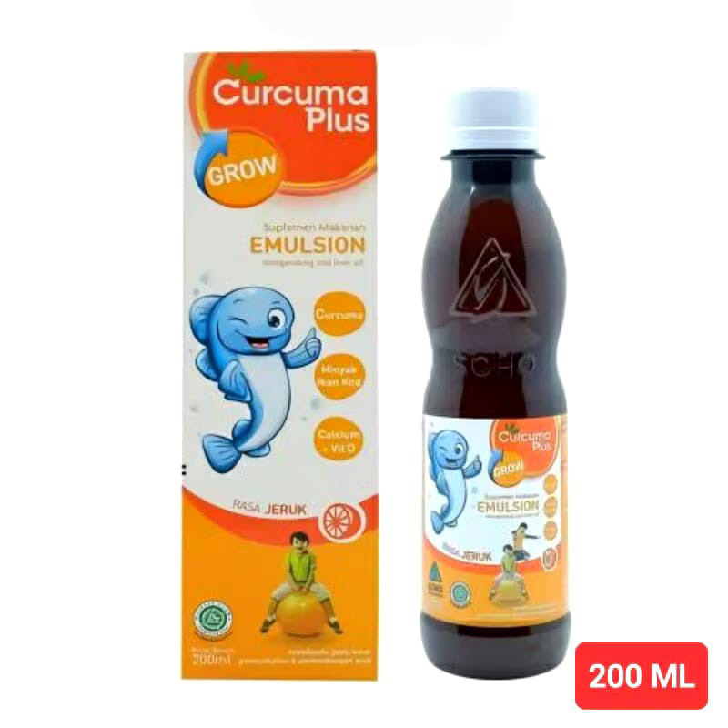 Jual Curcuma Plus Emulsion Grow 200ml | Shopee Indonesia
